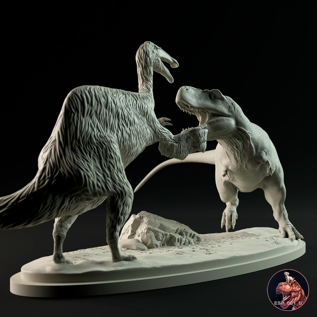 Tarbosaurus bataar / Deinocheirus mirificus – Dinosauria Creatures