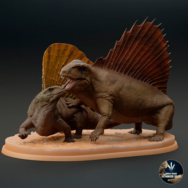 Dimetrodon / Edaphosaurus – Dinosauria Creatures