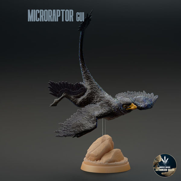 Microraptor gui – Dinosauria Creatures