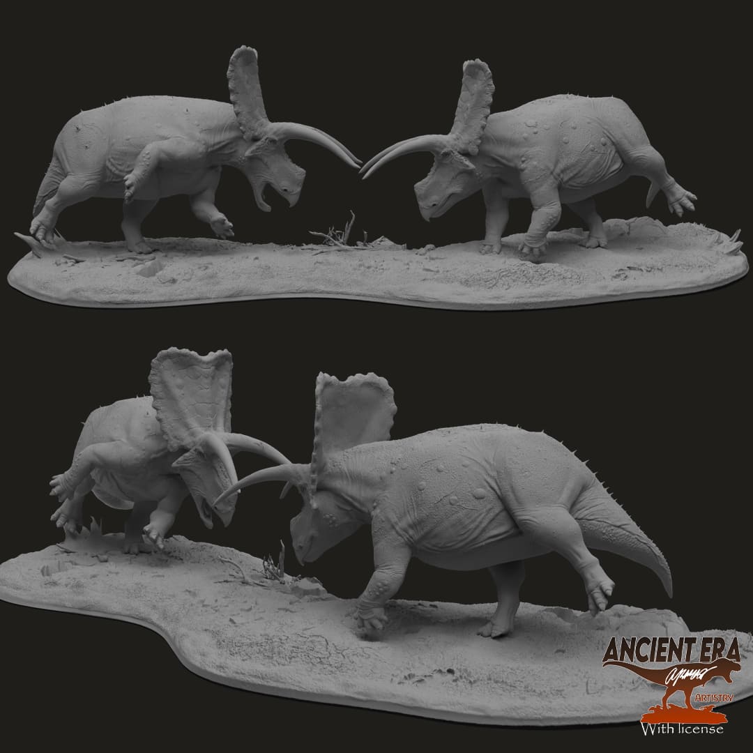 Torosaurus latus – Dinosauria Creatures
