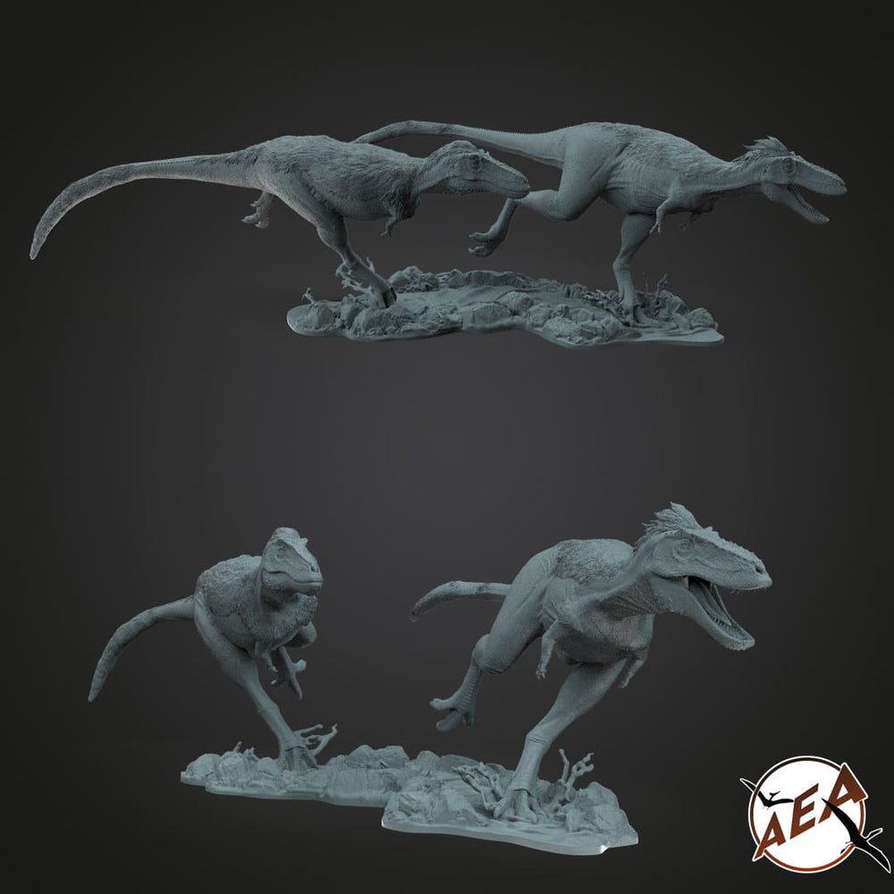 Tyrannosaurus rex subadultos – Dinosauria Creatures